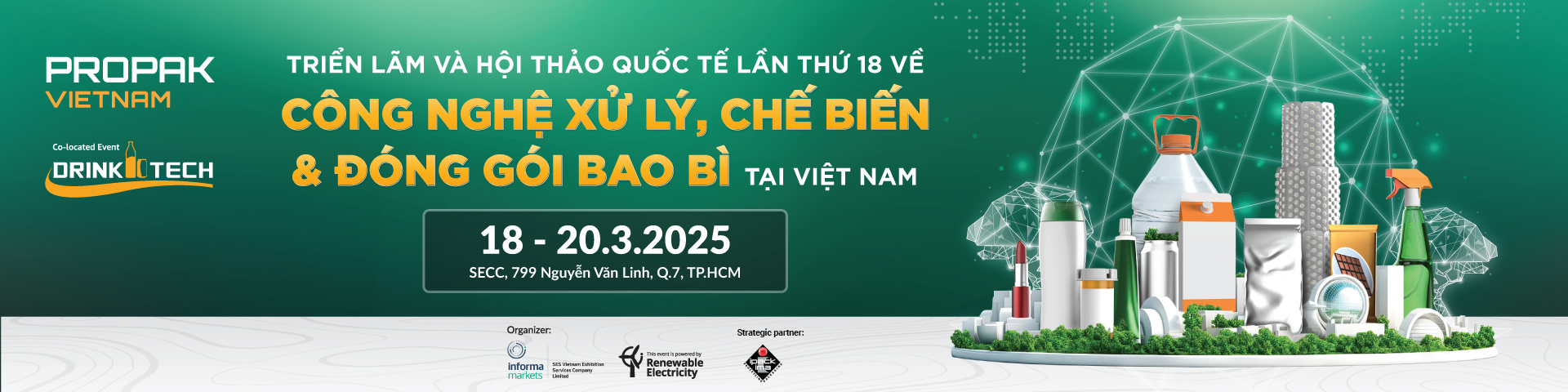 ProPak Vietnam 2025: Điểm hẹn công nghệ xử lý, chế biến và đóng gói bao bì - VLA Website